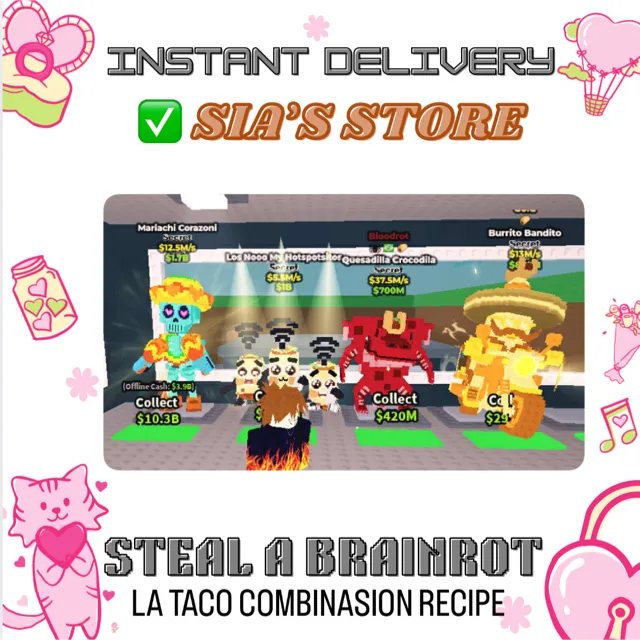 LA TACO COMBINASION SET - Roblox Game Item - Gameflip
