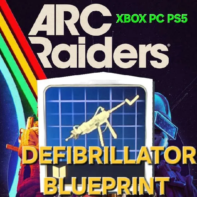 DÉFIBRILLATOR BLUEPRINT - ARC Raiders Game Item - Gameflip
