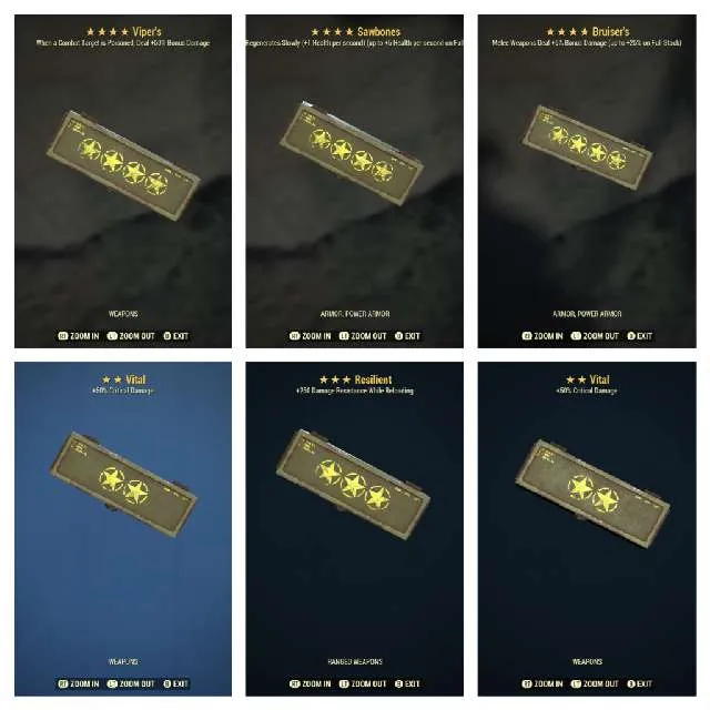 Legendary Mods BUNDLE🎅 - Fallout 76 Game Items - Gameflip