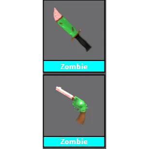MM2: zombie set - Murder Mystery 2 Game Item - Gameflip