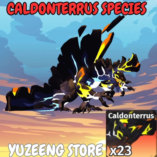 Caldonterrus | Creatures of Sonaria | Cos - Creatures of Sonaria Game ...