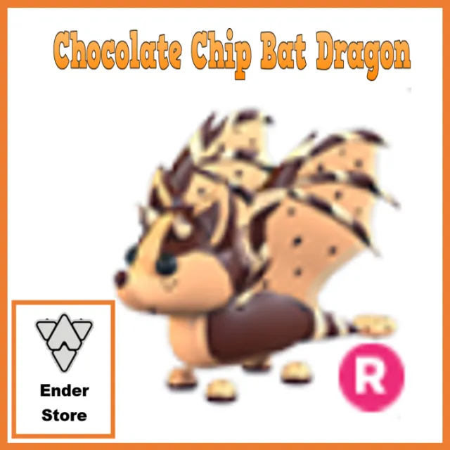Chocolate Chip Bat Dragon - Adopt Me Game Items - Gameflip