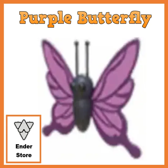 Purple Butterfly - Roblox Game Items - Gameflip