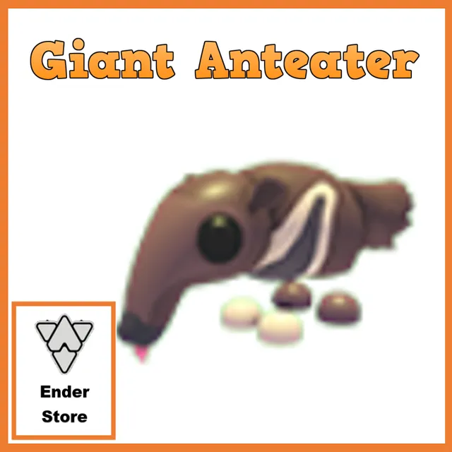 Giant Anteater - Adopt Me Game Items - Gameflip