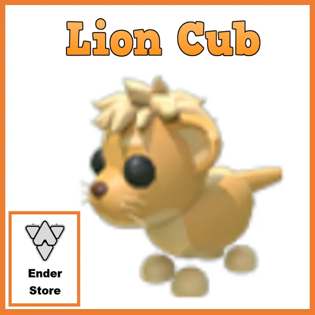 Lion Cub - Adopt Me Game Items - Gameflip