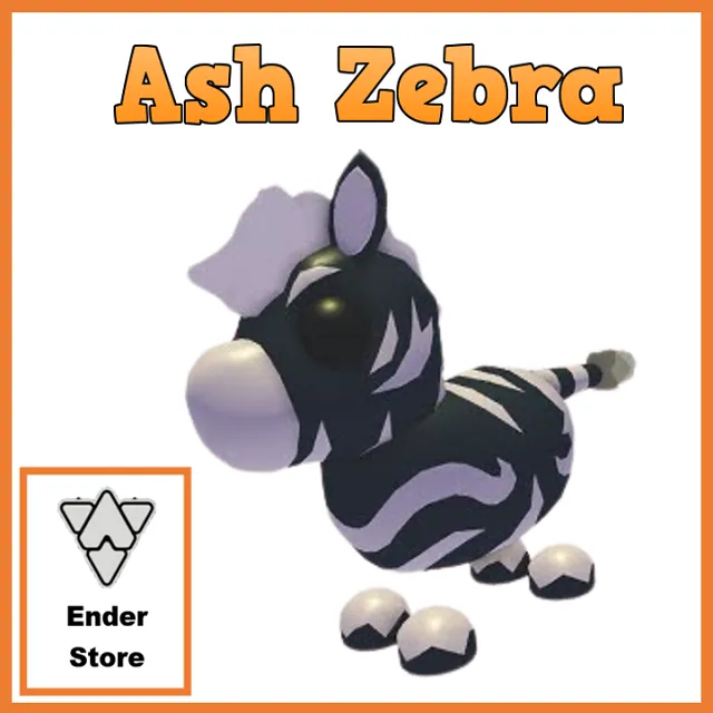 Ash Zebra - Adopt Me Game Items - Gameflip