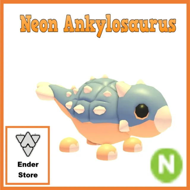 Neon Ankylosaurus - Roblox Game Items - Gameflip