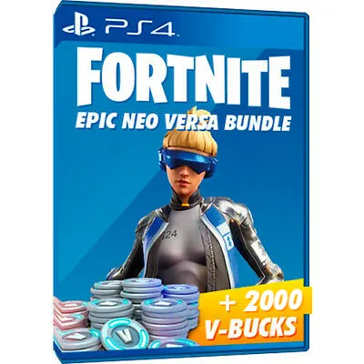 PS4 Exclusive Fortnite: Epic Neo Versa Skin + 2000 VBucks (USA) - PS4 ...