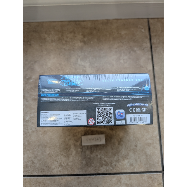 Pokémon TCG: Mega Evolution Phantasmal Flames Elite Trainer Box 9 ...