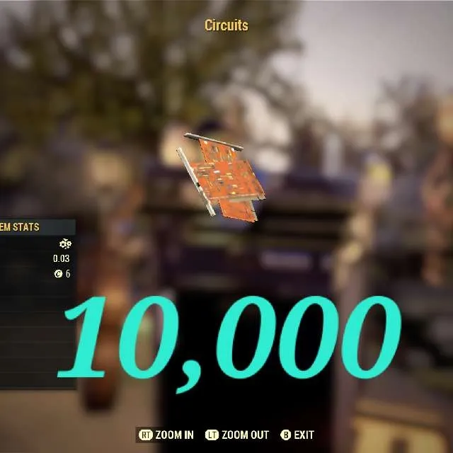 circuits - Fallout 76 Game Item - Gameflip