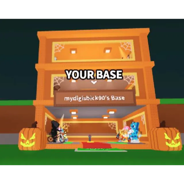 HALLOWEEN BASE PILOT 25/25 BASE SKIN ONLY - Steal a Brainrot Game Item ...
