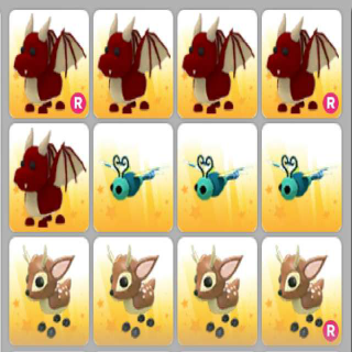 Bundle | ADOPTME PETS X12 - Game Items - Gameflip