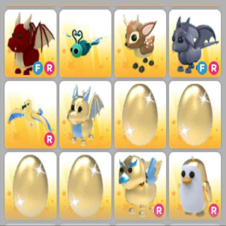 Bundle | ADOPTME PETS X12 - Game Items - Gameflip