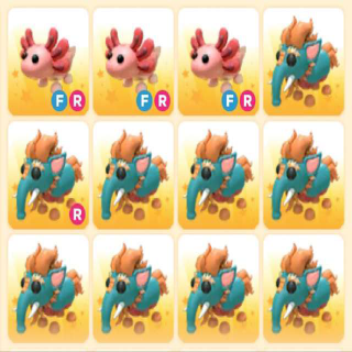 Bundle | ADOPTME PETS X12 - Game Items - Gameflip