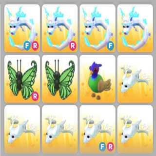 Bundle | ADOPTME PETS X12 - Game Items - Gameflip