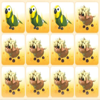 Bundle | ADOPTME PETS X12 - Game Items - Gameflip