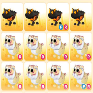 Bundle | ADOPTME PETS X12 - Game Items - Gameflip