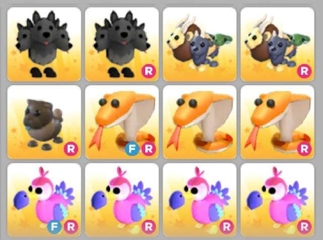 Bundle | ADOPTME PETS X12 - Game Items - Gameflip