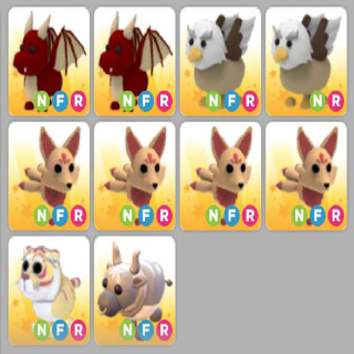 Bundle | ADOPTME PETS X10 - Game Items - Gameflip