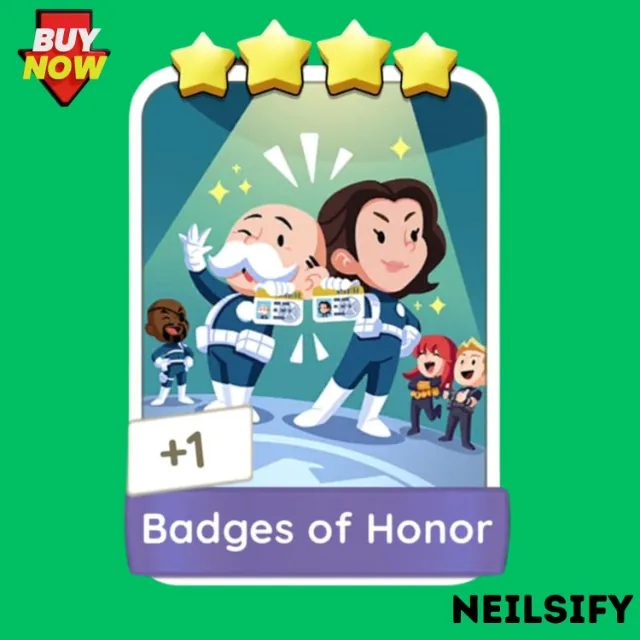 Badges of Honor Monopoly Go - Game Items - Gameflip