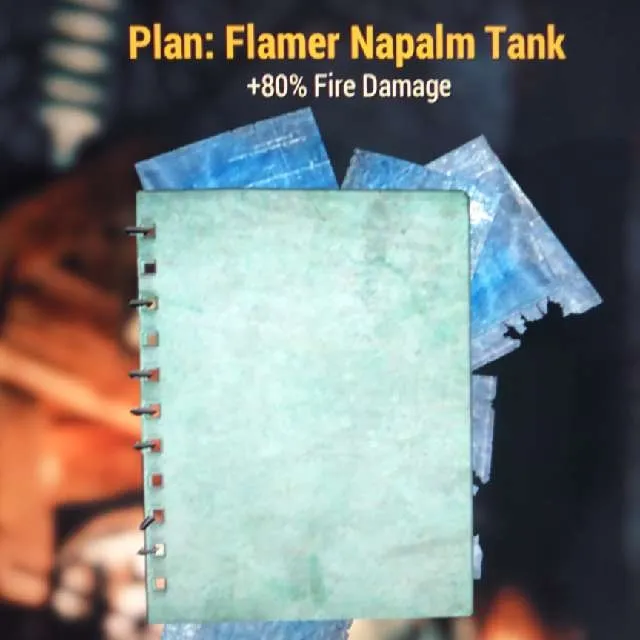 Flamer Napalm Tank - Fallout 76 Game Item - Gameflip