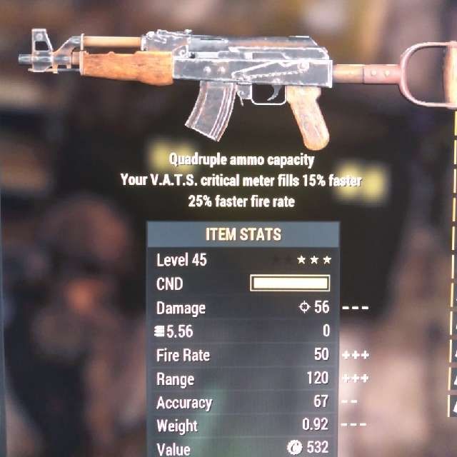 Weapon | Q FFR/15 Handmade Rifle - Game Items - Gameflip