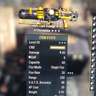 Weapon | Q LD/+1P Tesla Rifle - Game Items - Gameflip