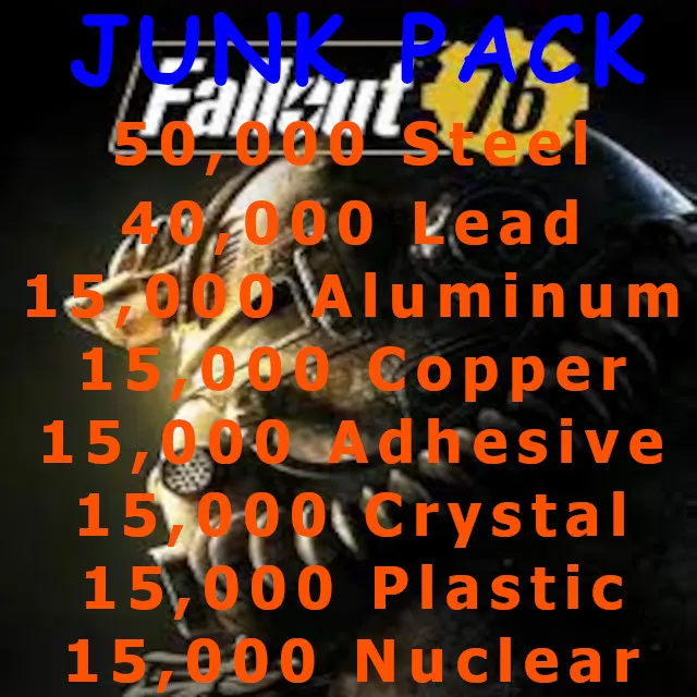 Junk - Fallout 76 Game Items - Gameflip