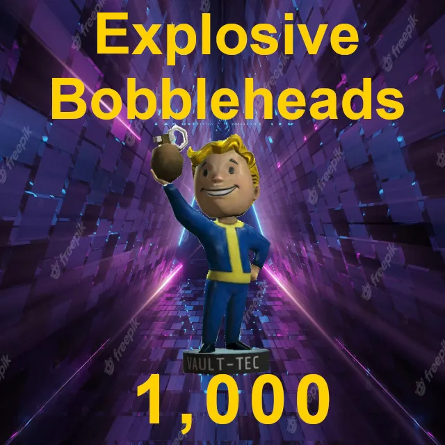 Explosive Bobbleheads - Fallout 76 Game Items - Gameflip