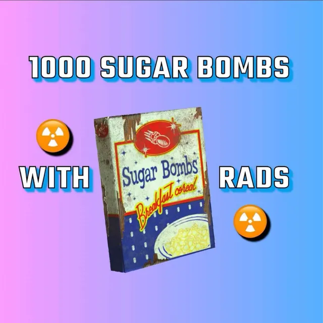 Sugar Bombs - Fallout 76 Game Items - Gameflip