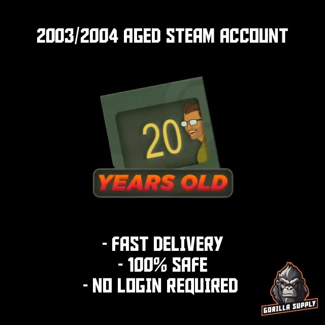 2003/2004 Steam Aged Acc - Other - Gameflip