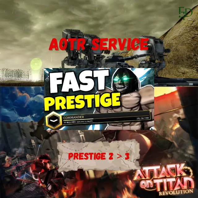 Service Prestige 2 - 3 | AOTR | Attack On Titan Revolution - Other Game Item - Gameflip