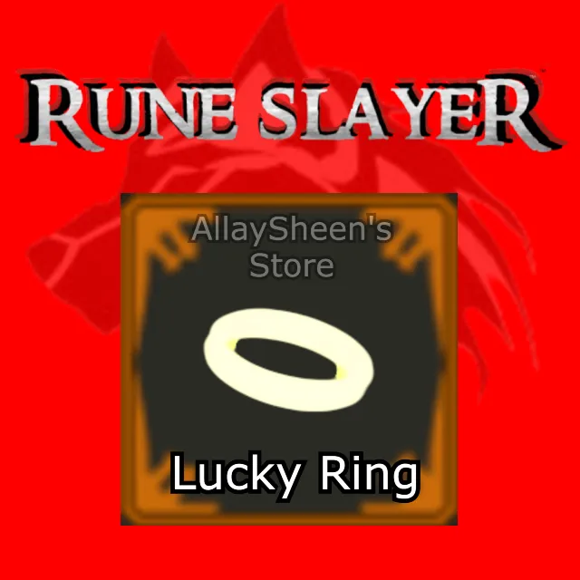 Lucky Ring - Rune Slayer - Game Item - Gameflip