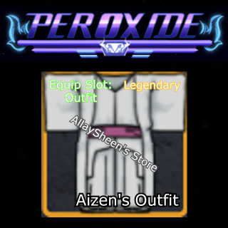 Aizen's Outfit - Peroxide - Game Items - Gameflip