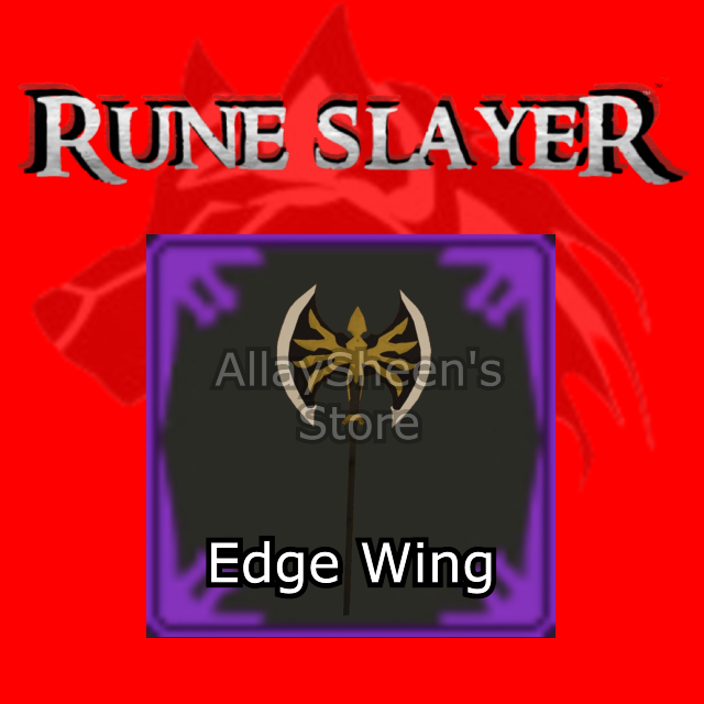 Edge Wing - Rune Slayer - Game Item - Gameflip