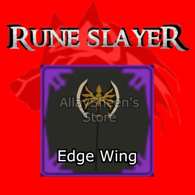 Edge Wing - Rune Slayer - Game Item - Gameflip