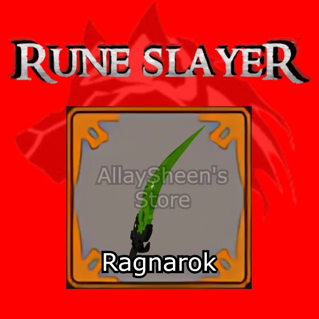 Ragnarok - Rune Slayer - Game Item - Gameflip