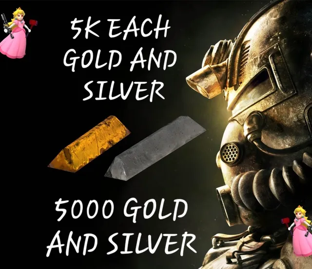 Gold Silver - Fallout 76 Game Item - Gameflip
