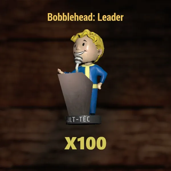 100 Leader Bobbleheads - Fallout 76 Game Items - Gameflip