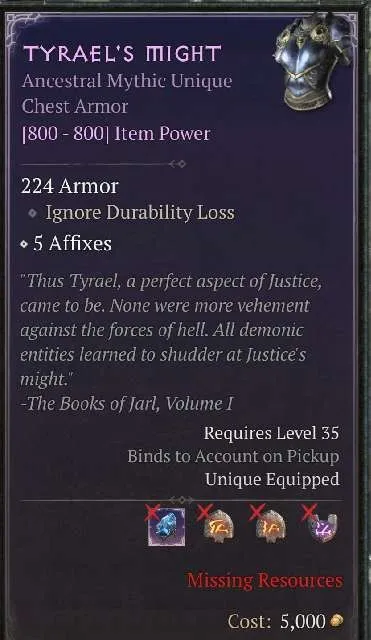 DIABLO 4 RUNE CRAFT UBER - Diablo Franchise Game Items - Gameflip