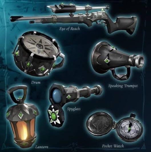 [BEST SELLER 80+] Sea of Thieves Obsidian Six Item Pack Set DLC Code ...
