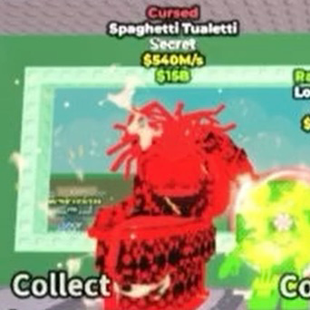 CURSED SPAGHETTI TUALETTI - Steal a Brainrot Game Item - Gameflip