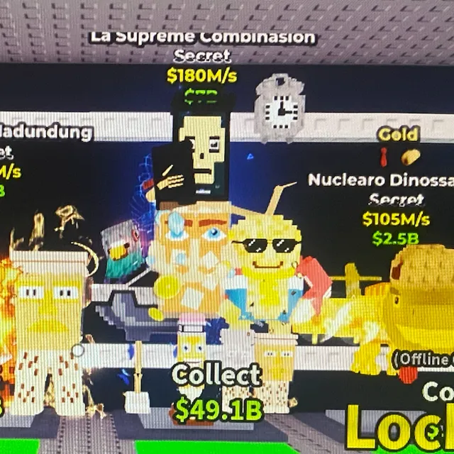 La Supreme Combinasion - Steal a Brainrot Game Item - Gameflip