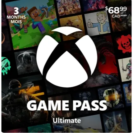 Xbox Game Pass 3-month CA - Xbox Game Pass Gift Card - Gameflip