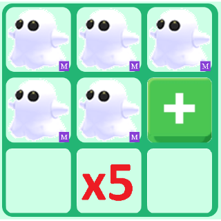 x5 MEGA GHOST | CHEAP | ADOPT ME - Game Items - Gameflip
