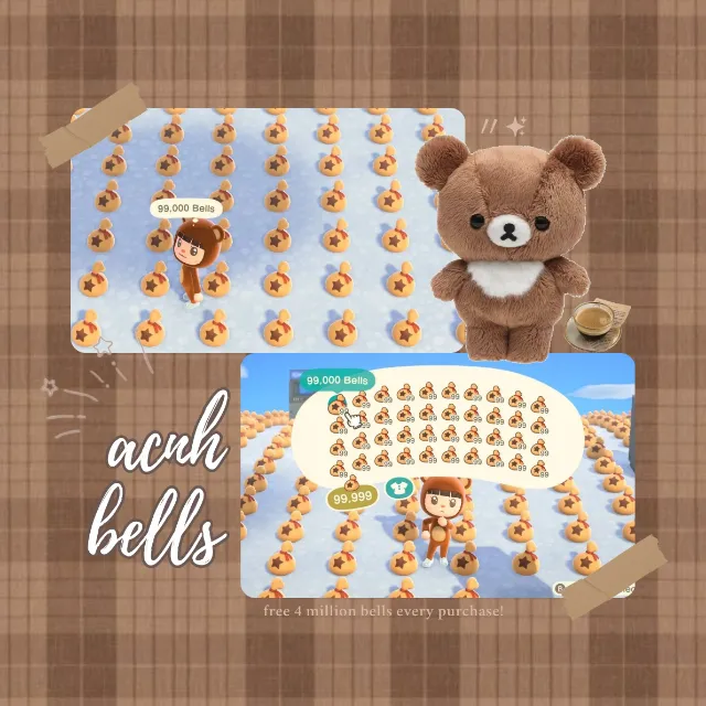 80 million bells | cheap affordable acnh animal crossing new horizons ...