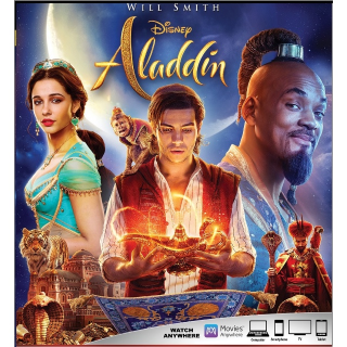 ALADDIN (2019 LIVE ACTION) (HD DIGITAL CODE) GOOGLE PLAY INSTANT ...