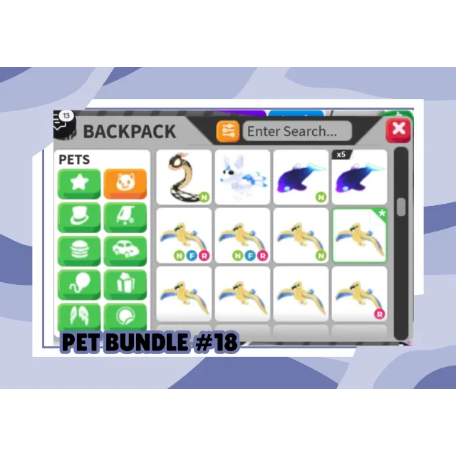 adopt me! pets bundle #18 - Adopt Me Game Item - Gameflip