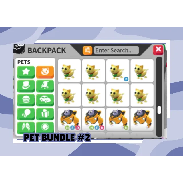 Adopt me! Pet Bundle #2 - Adopt Me Game Item - Gameflip