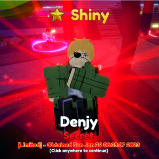 Anime Adventures Denji Shiny - Game Items - Gameflip